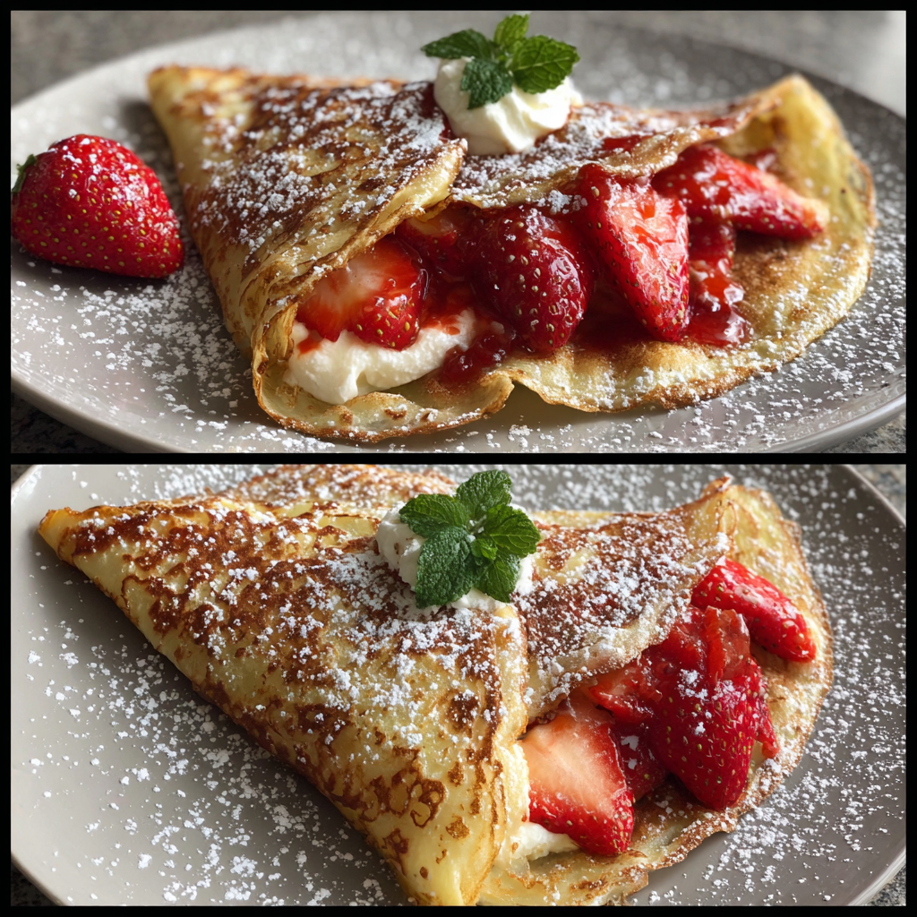 Crispy Crepe Recipe – Perfectly Thin, Golden & Crunchy Crepes