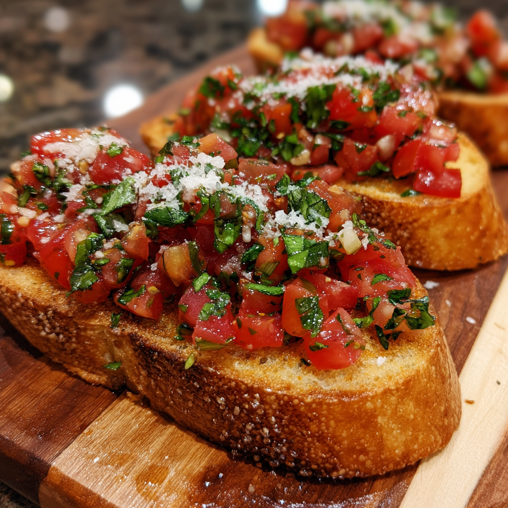 Bruschetta – Classic Italian Tomato Appetizer Recipe