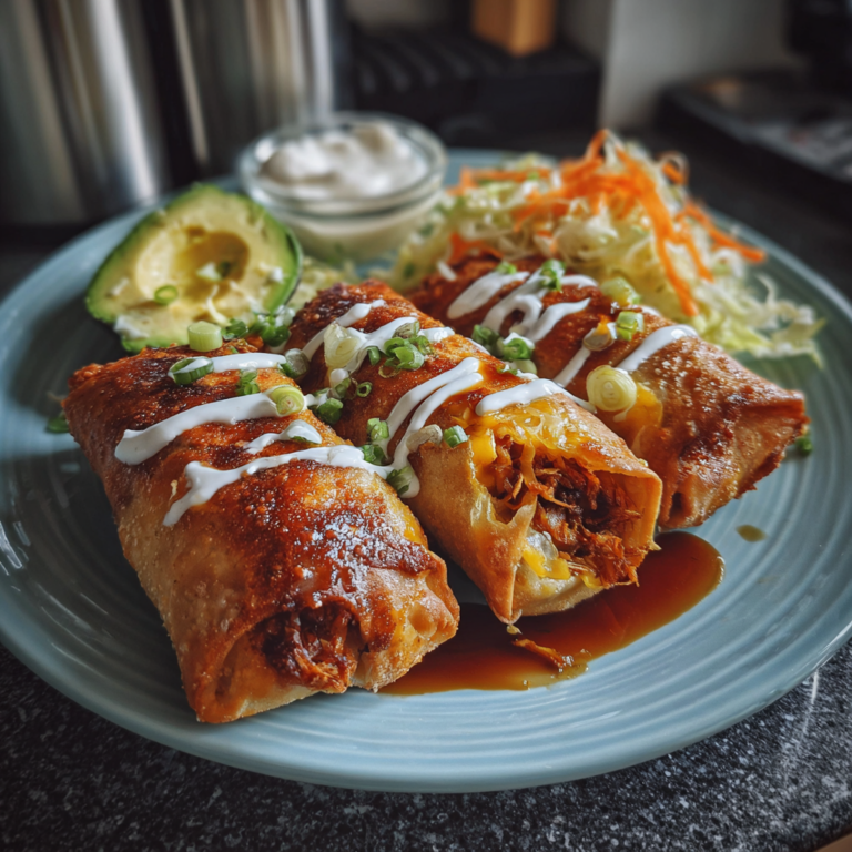 Avocado Egg Rolls with That Dip – Crispy Appetizer Recipe