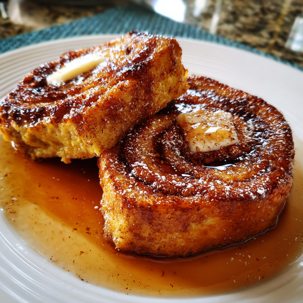 Cinnamon Roll French Toast – Easy Sweet Breakfast