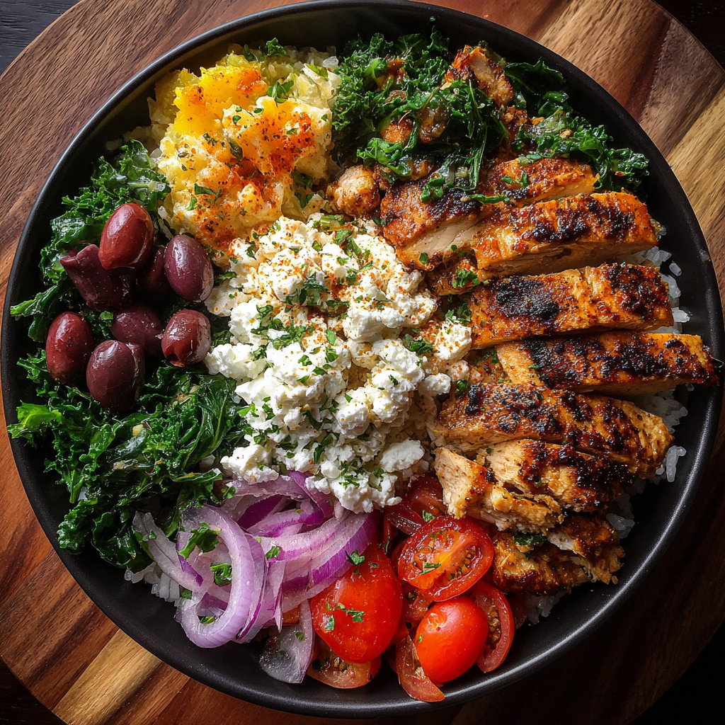 Greek Chicken Bowls – Easy Clean Eating Meal Prep