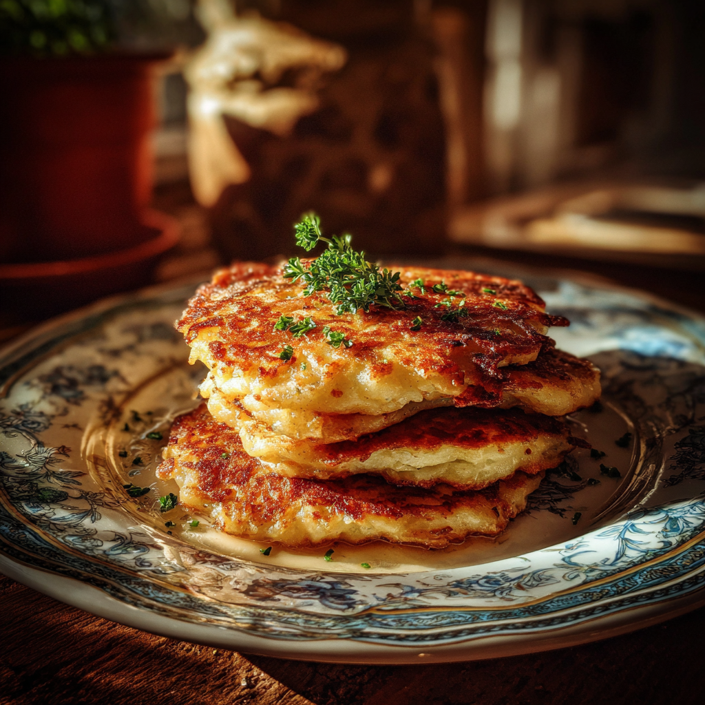 German Potato Pancakes: Crispy & Delicious Recipe